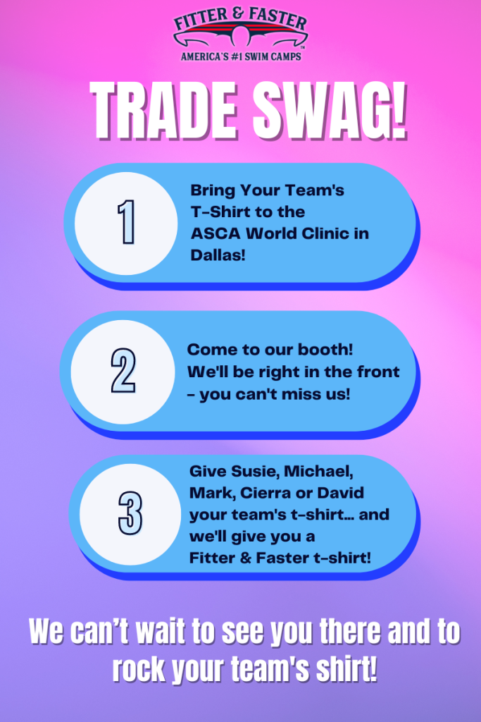 Let's Trade Swag! - Fitter and Faster Swim Camps